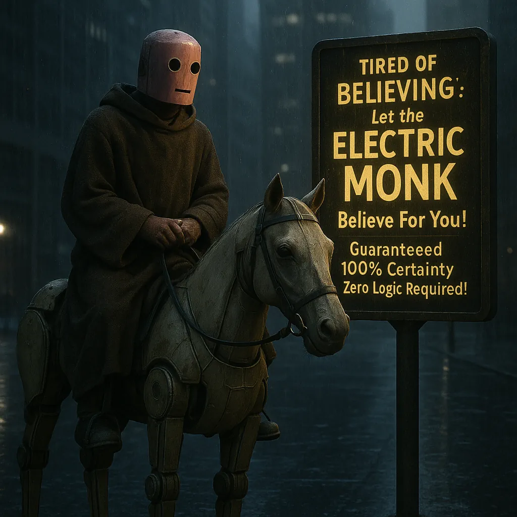 Douglas Adams - Electric Monk - Outsourcing Belief Since 1987 - Keeping ...